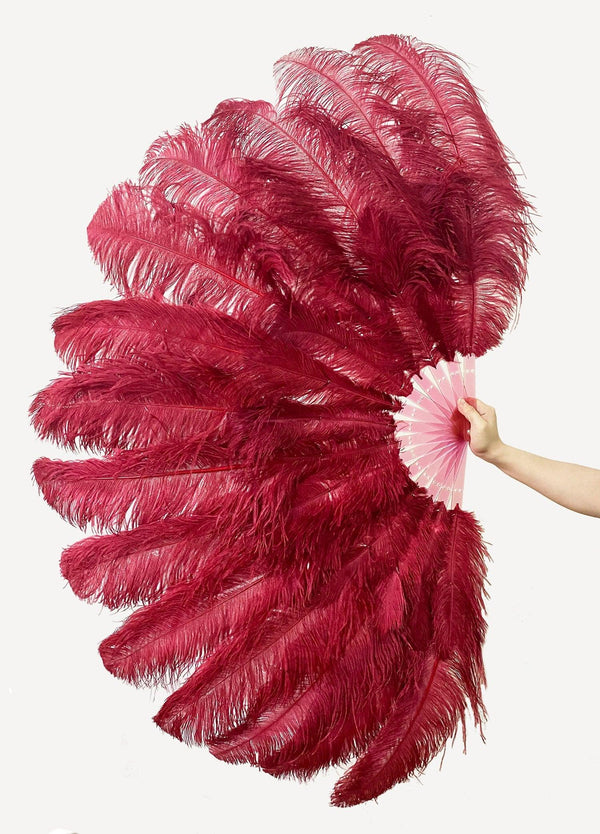 2 layers feathers fans 14 staves 180 degree 30"x 60" | Feathers fans