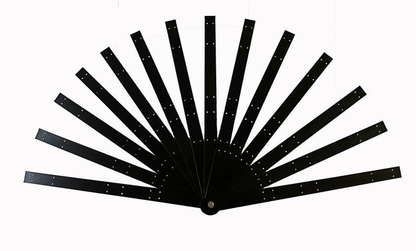 Metal aluminum staves | Feathers fans